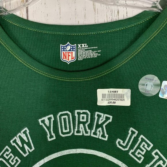 NFL | Sweaters | New York Ny Jets Nfl 2xl Green Pullover Sweater New ...